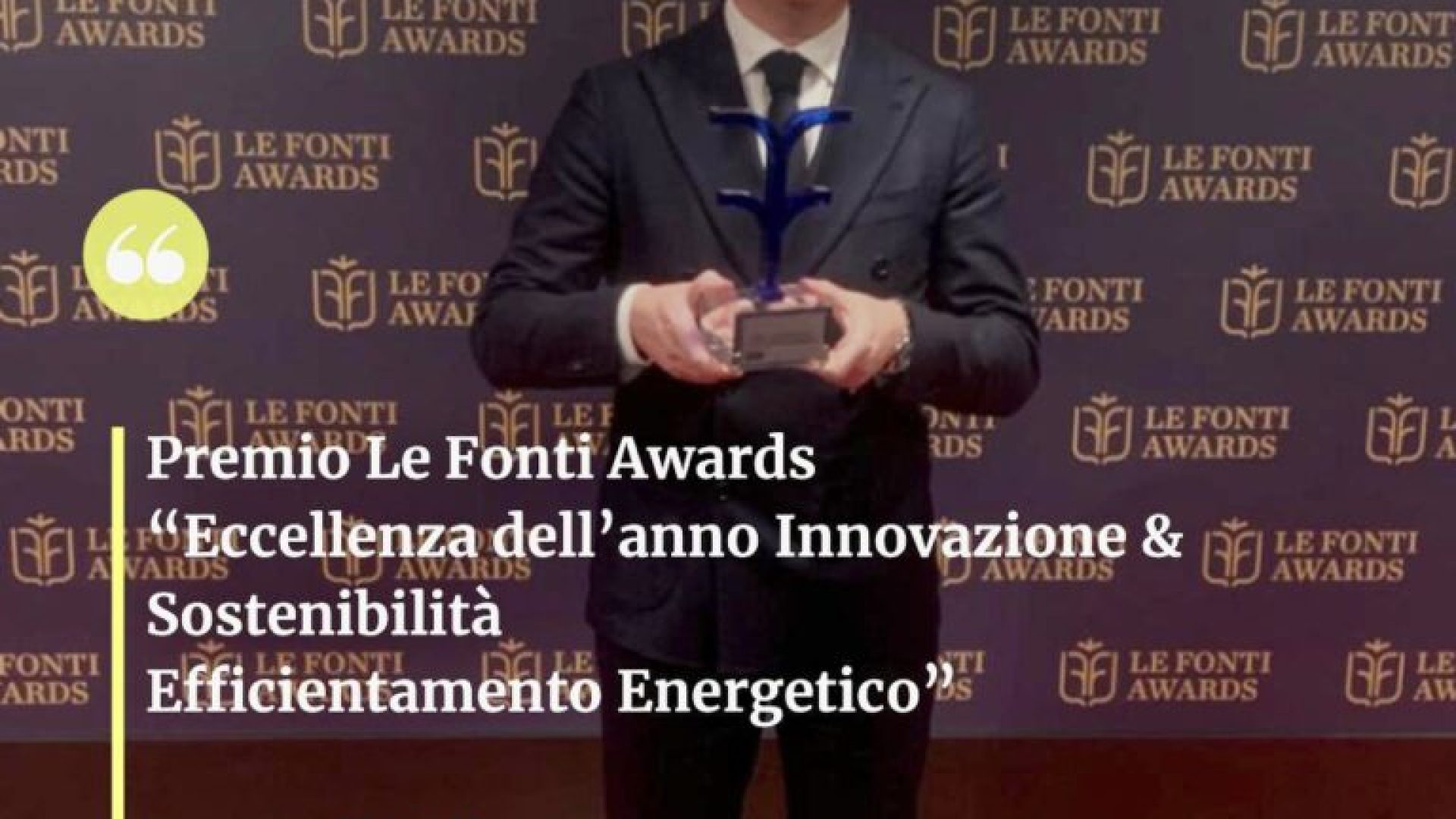 PREMIO LE FONTI AWARDS - Infinityhub